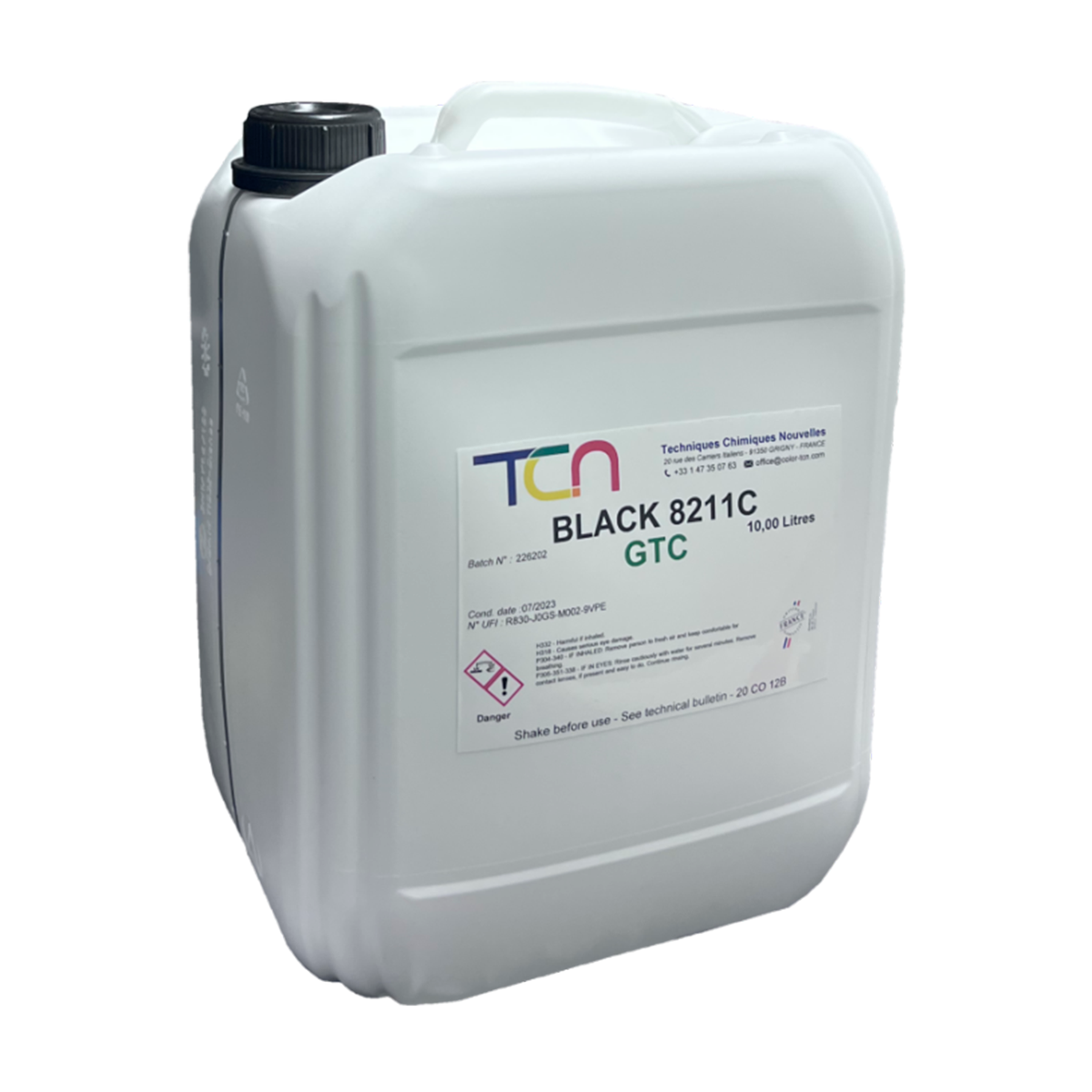 TCN GTC Universal Liquid Dye - 800136 Black GTC 8211C – Wietech 3D